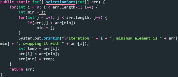 How To Sort In Java Selection Insertion And Bubble